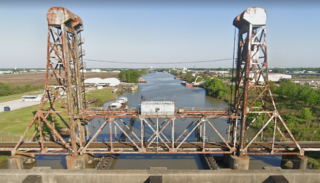 Industrial History: 1959 Port Allen Lock on canal in Port Allen, LA ...