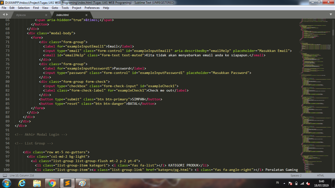 Belajar HTML simple: Cara Membuat Website Responsive Sederhana (Online ...