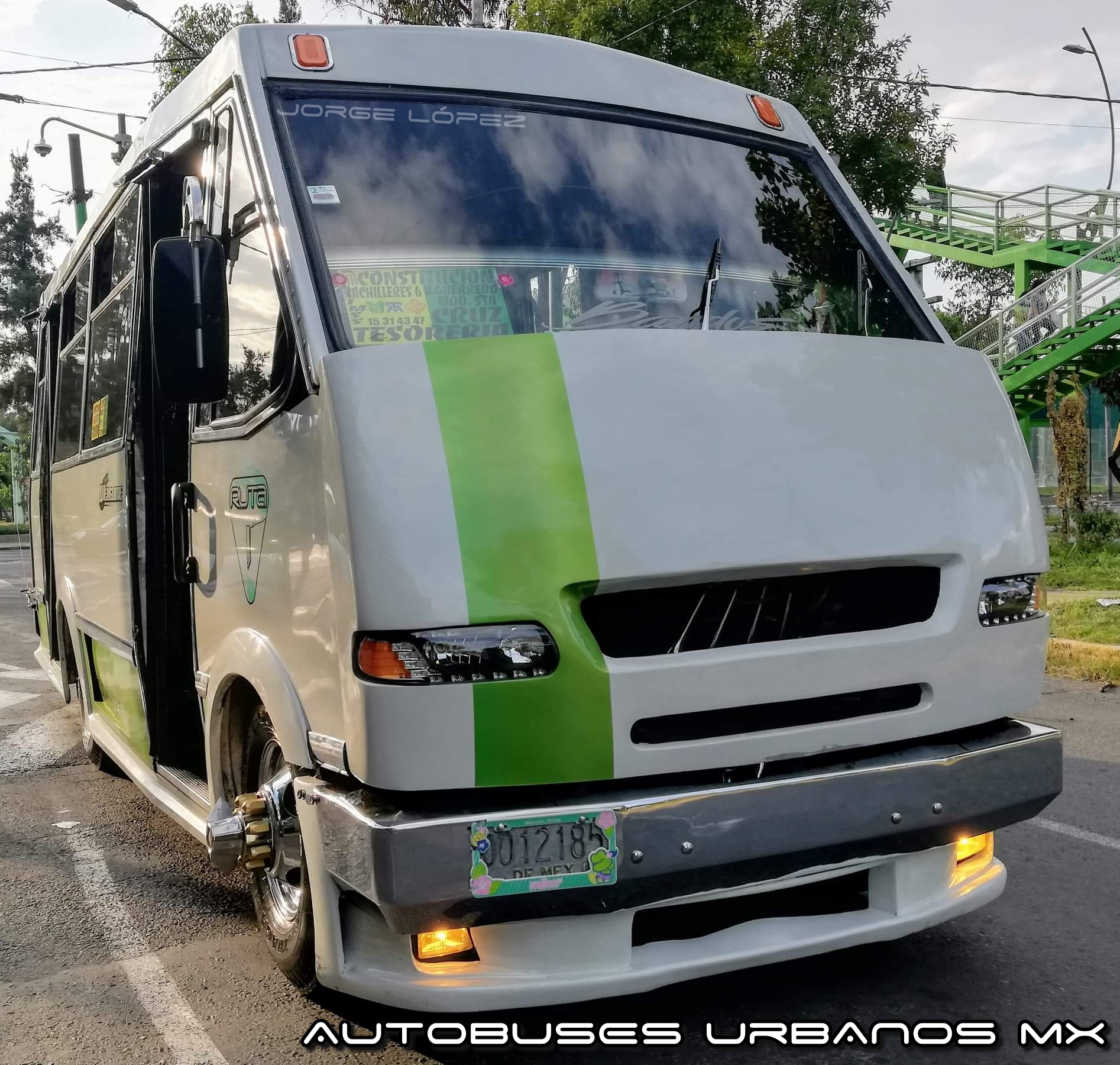 Transporte público, autobuses y microbuses CDMX.: Microbuses Ruta 1 CDMX