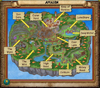 Stars of the Spiral: Maps of Avalon