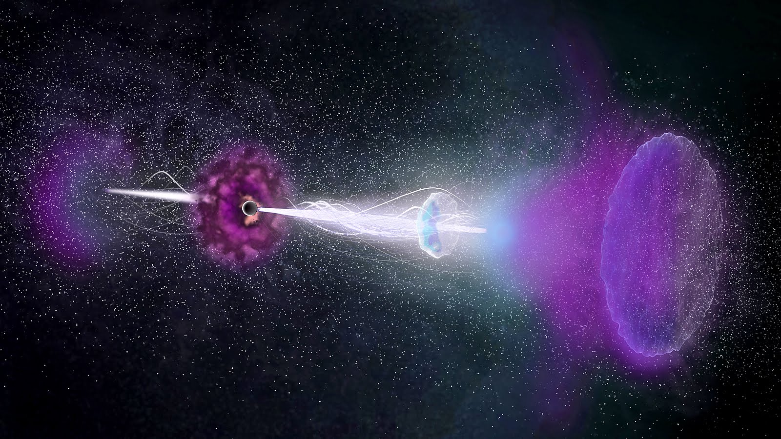 ALMA crea su primer video de una explosion cosmica del “eco” de un ...