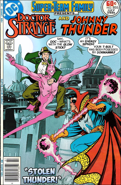 Super-Team Family: The Lost Issues!: Doctor Strange and Johnny Thunder