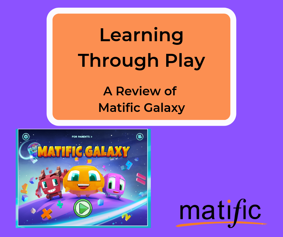 A Mom's Quest to Teach: Learning Through Play: A Review of Matific Galaxy