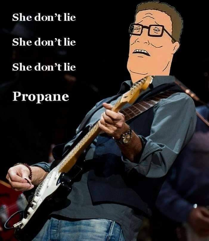 Hank Hill Propane Meme