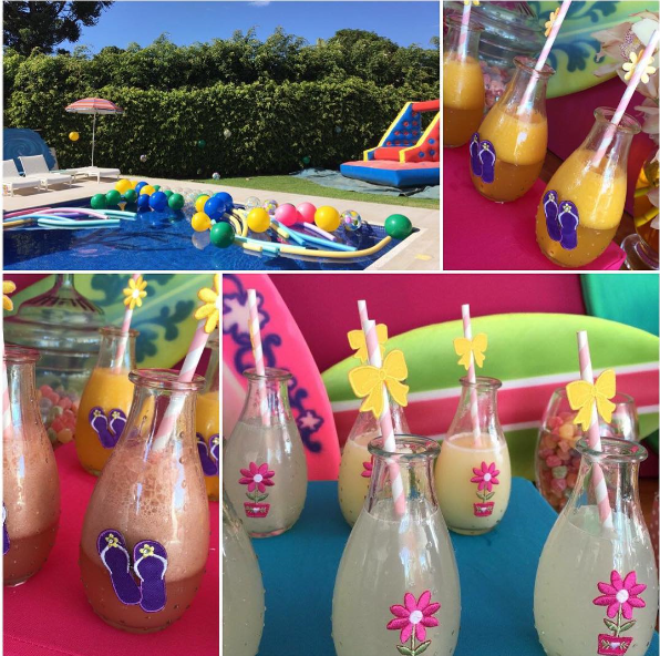 Fiesta temática de pool party