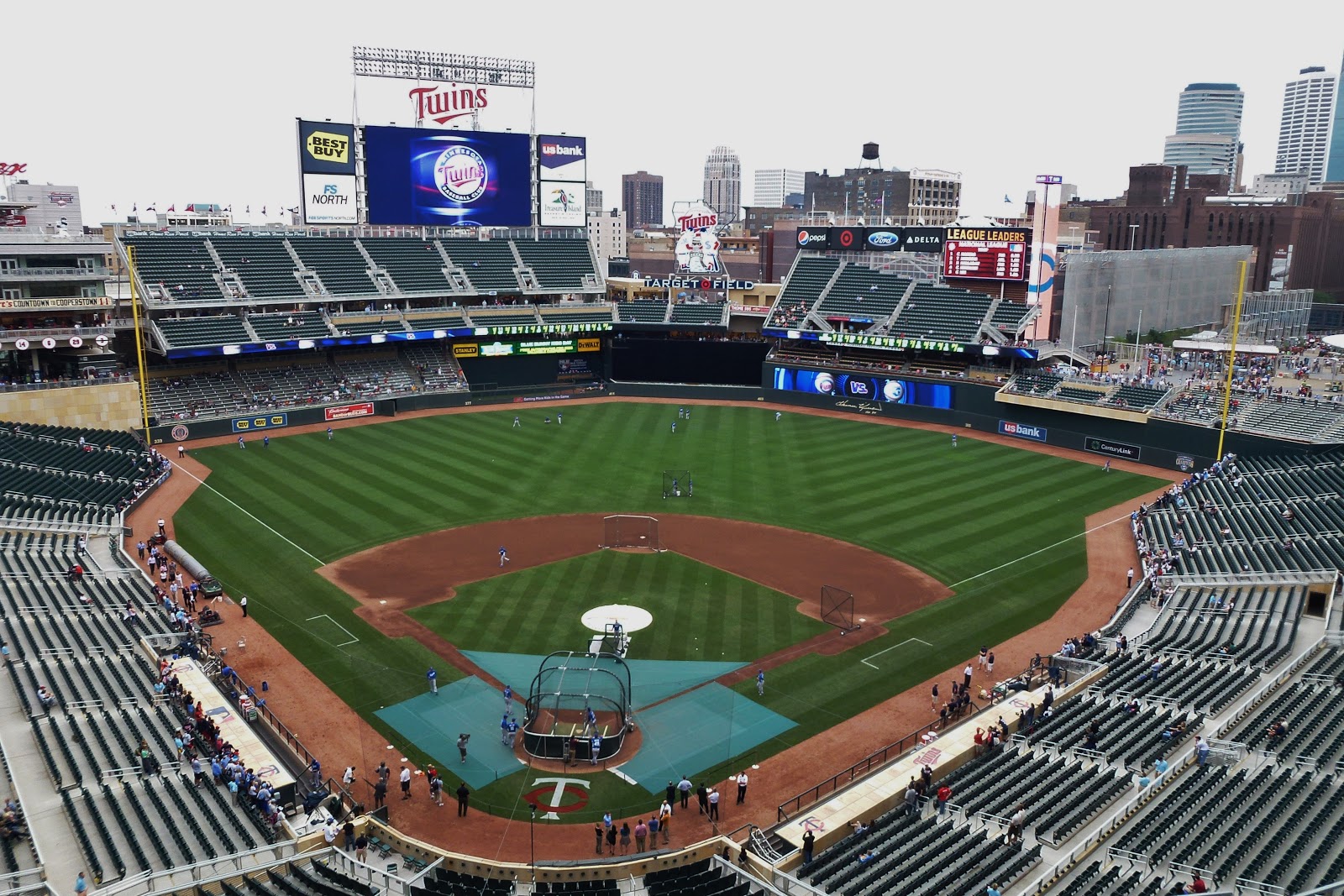 voyage-ete-2011: Target Field- Minneapolis.