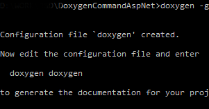 Using Doxygen command line to Generate HTML documentation for C# ...