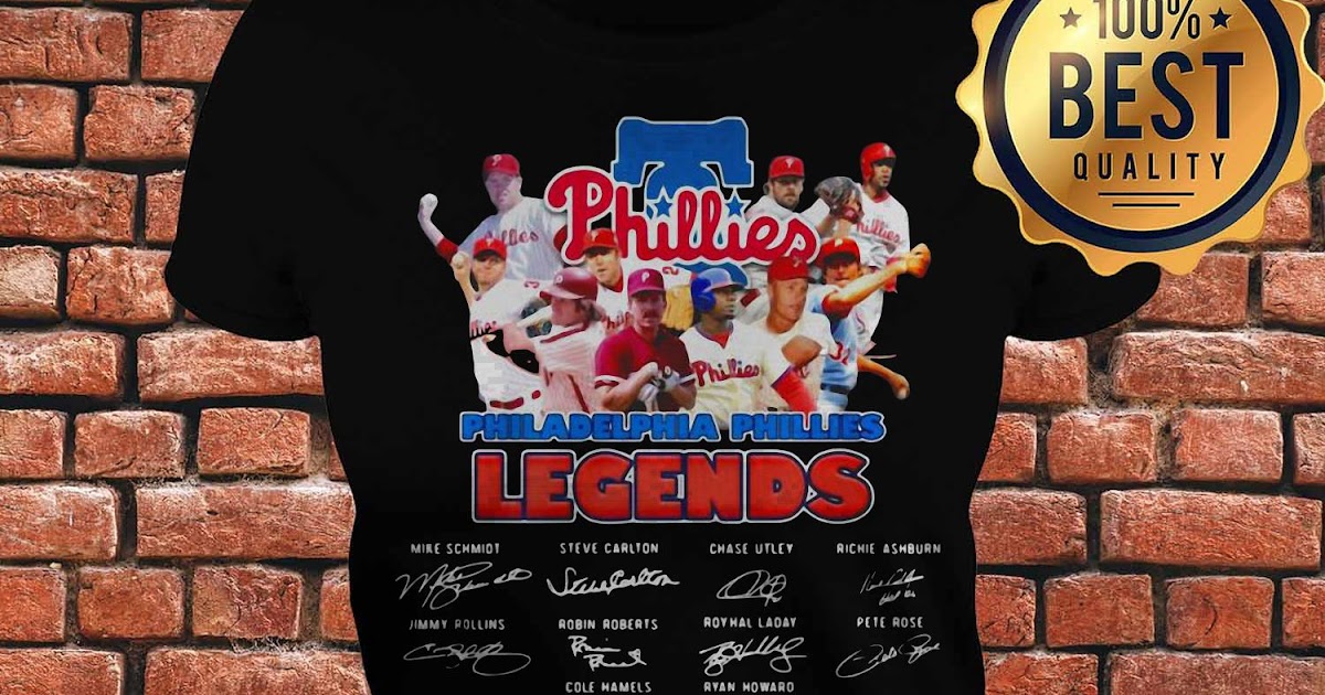 Philadelphia Phillies Legends Signatures Shirt