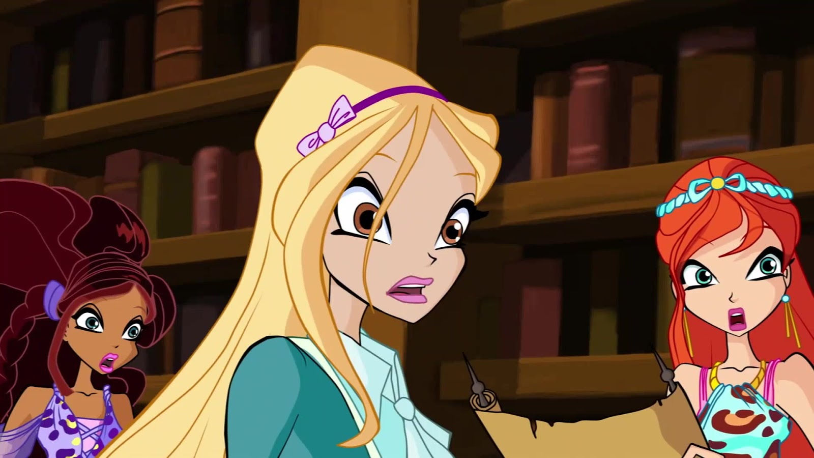 Resumen e imágenes Winx Club episodio 7 "The Lost Library" 6º temporada ...