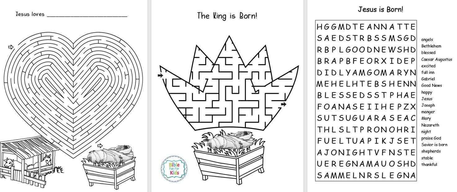 The Shepherds Visit Jesus | Bible Fun For Kids