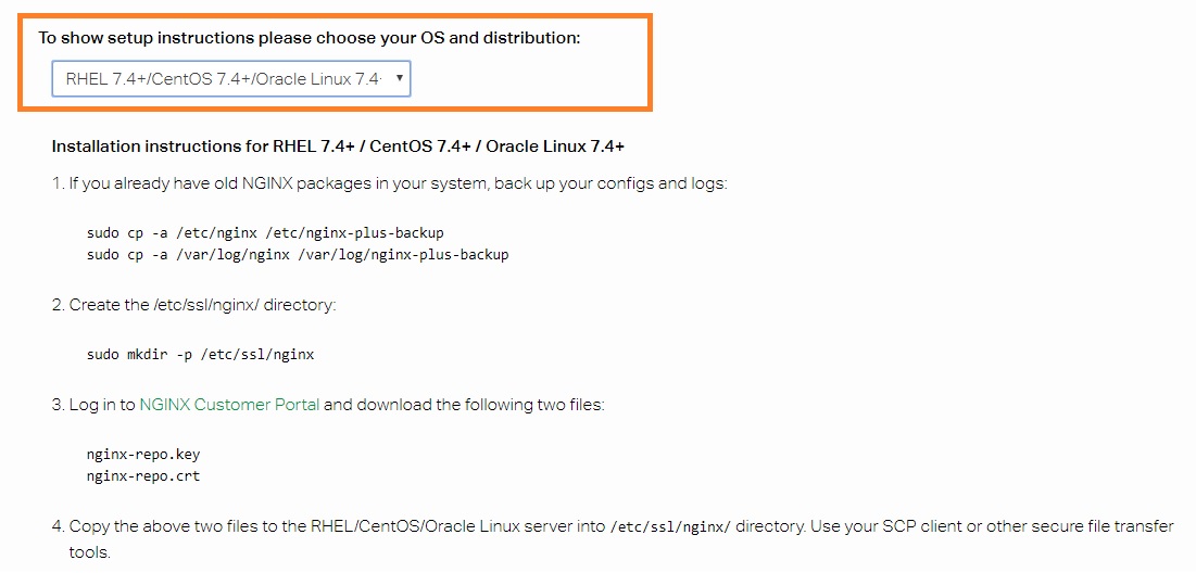 MiddlewareBox: Install Nginx plus on RHEL 7.4+ / CentOS 7.4+ / Oracle ...