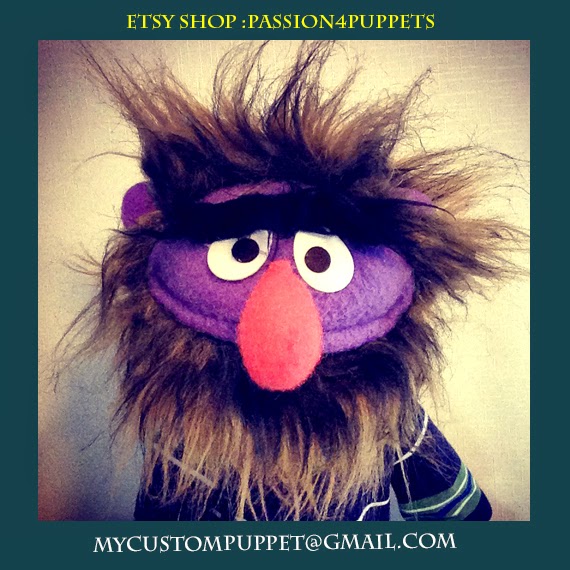 PASSION 4 PUPPETS : Wild man Custom puppet .. Get a custom puppet made ...