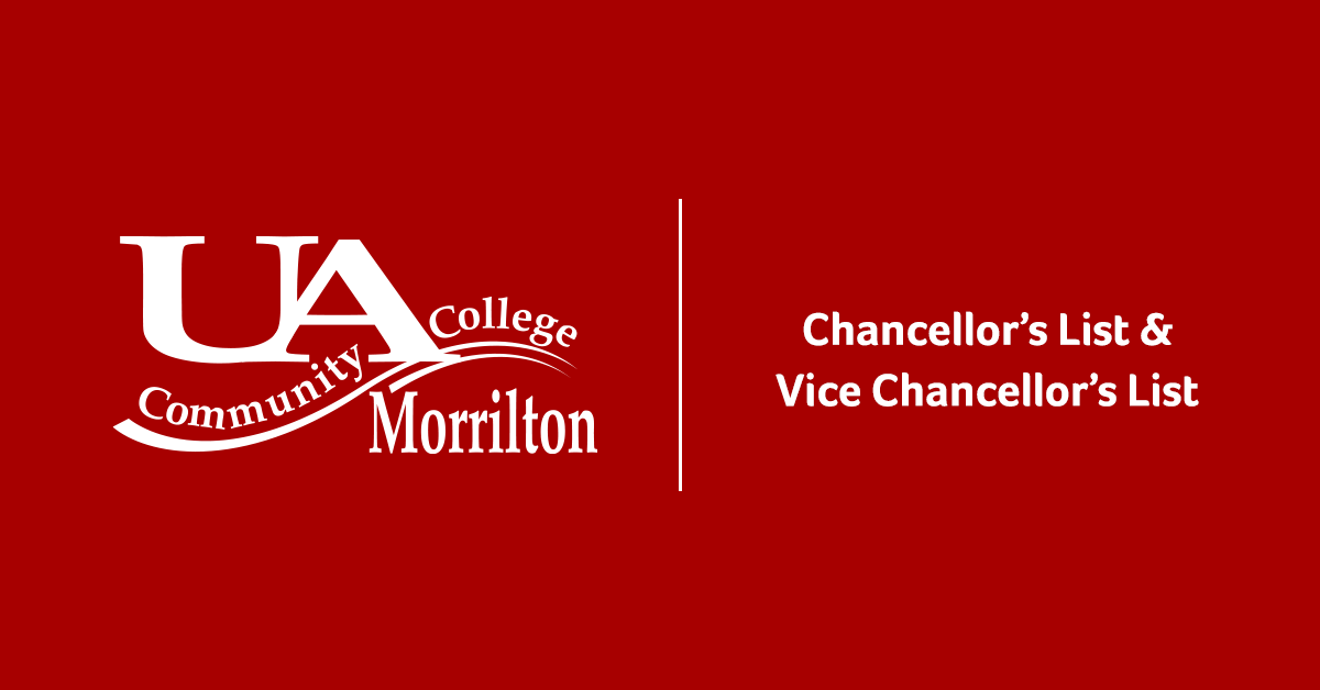 UACCM Announces Spring Chancellor's and Vice Chancellor's Lists