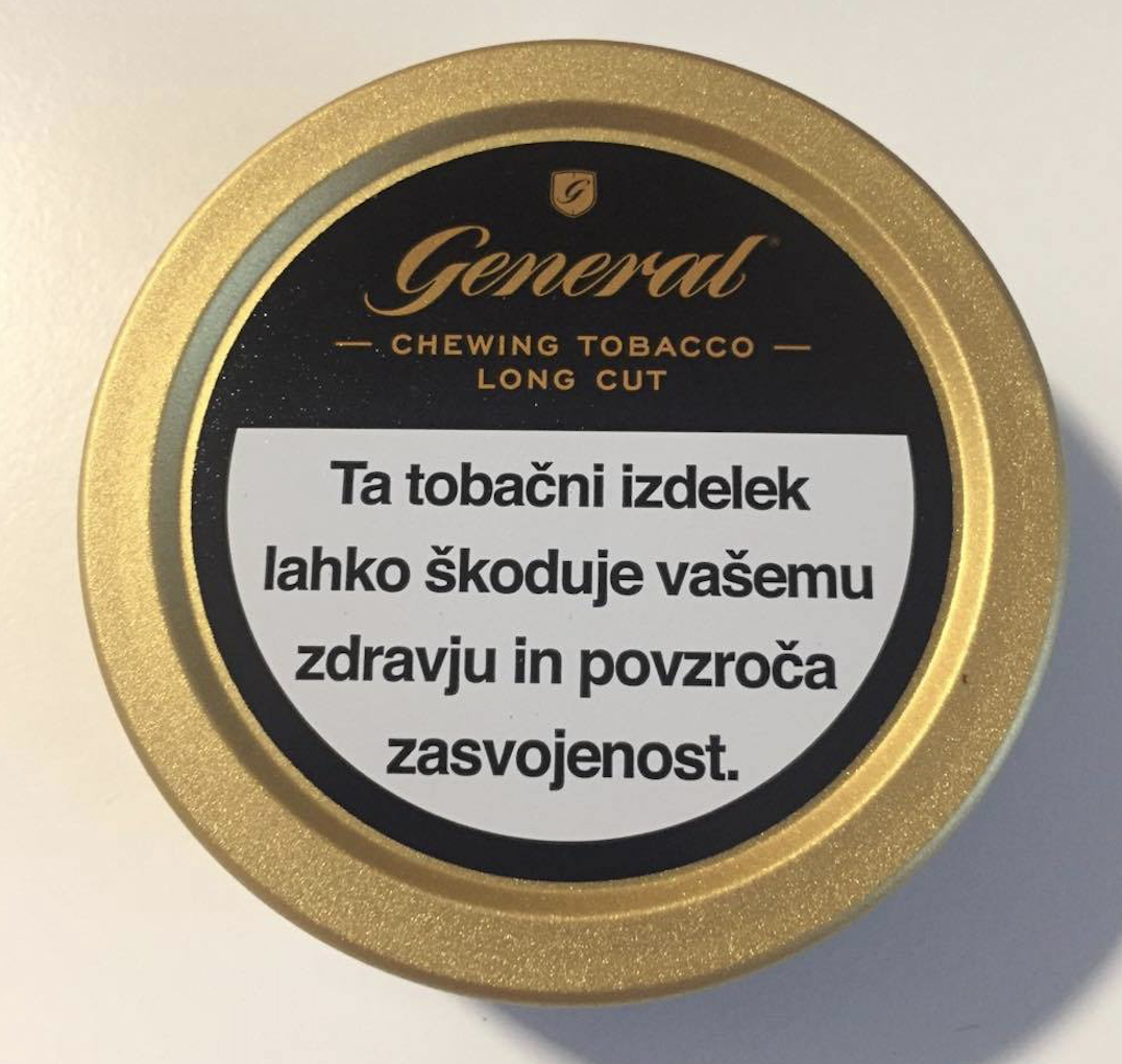 General Chewing Tobacco (Long Cut) - Preview. 24 February 2017.