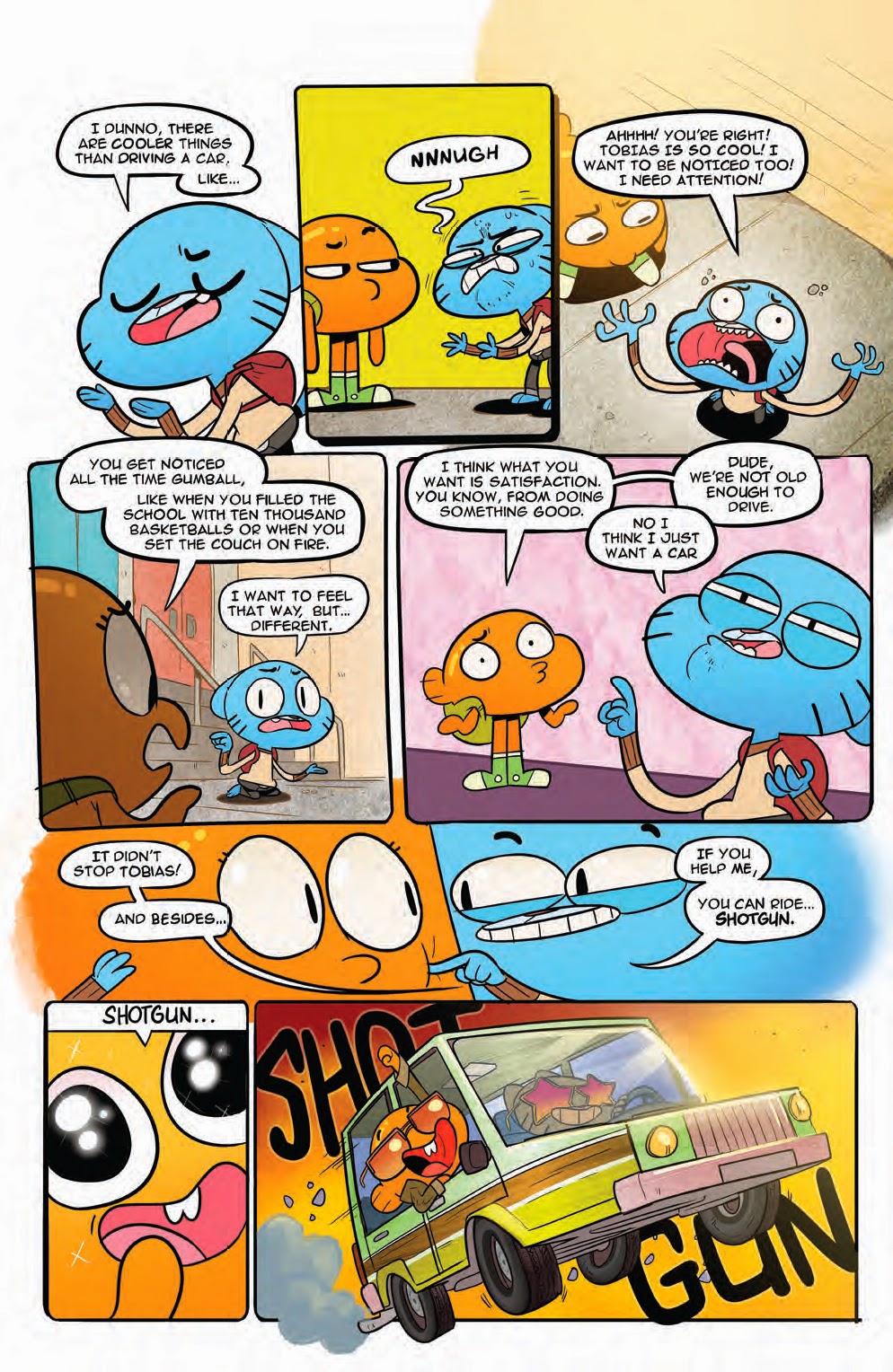 Review - The Amazing World of Gumball #1