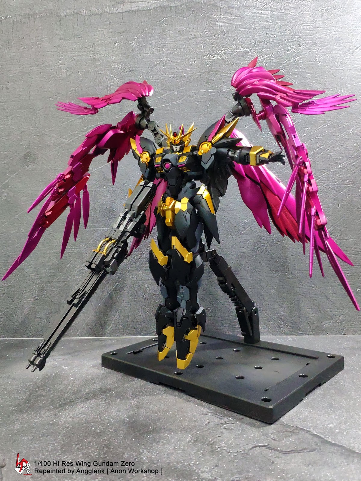 Painted Build: HiRM 1/100 Wing Gundam Zero Rebellion