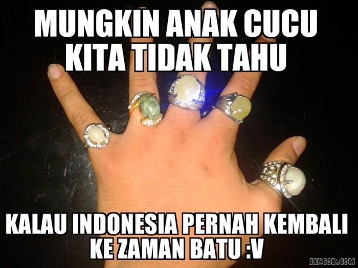 Meme Lucu Batu Akik Ngakak | Ngawi Cyber