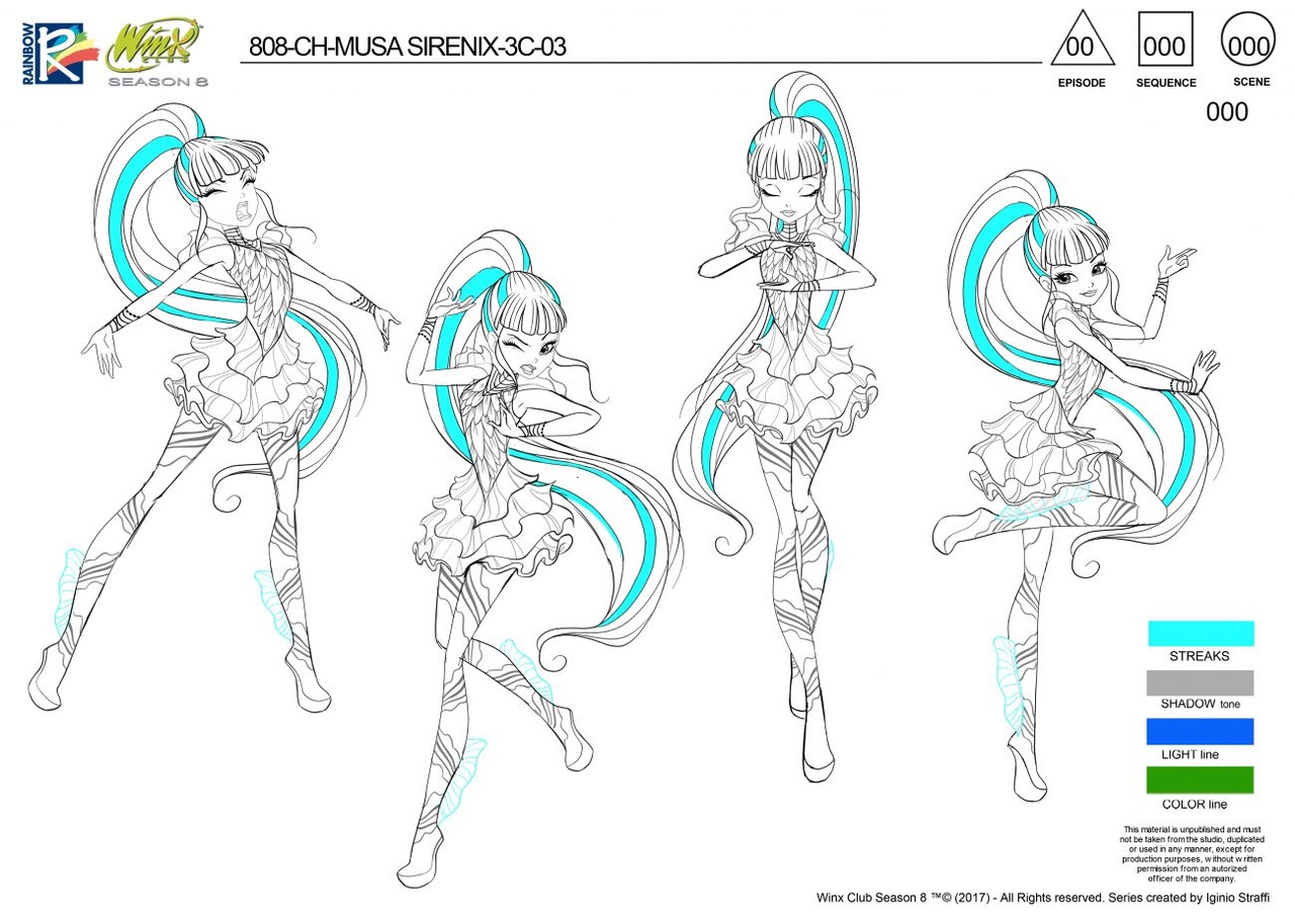 Winx Club 8: Concept Arts