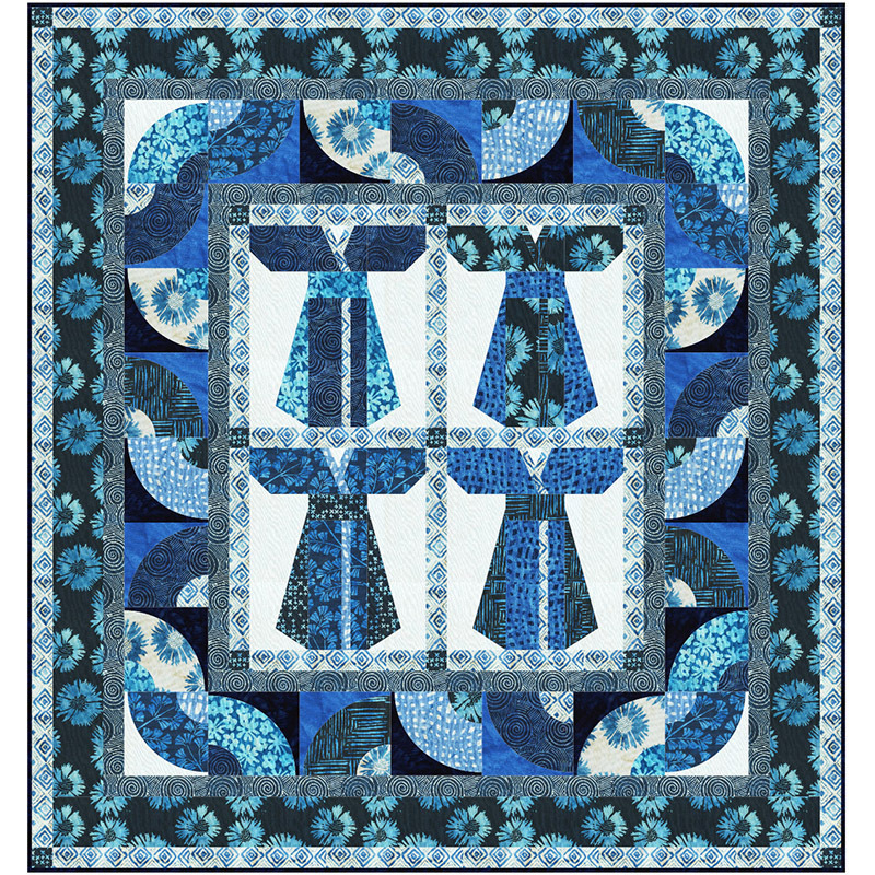 Kimono Quilt Block Free Pattern