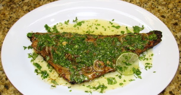 The Four Points Foodie: Grilled Redfish on the half shell