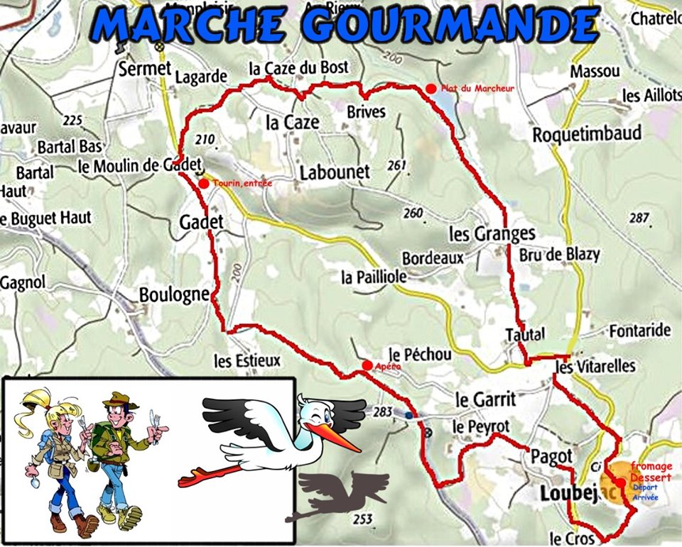 Magnon's Meanderings: Marche Gourmande.