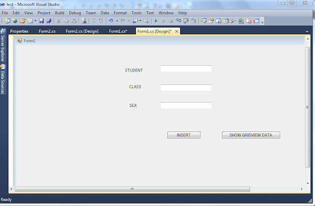 How to Insert Data in Database and Print the Grid View Data in Windows Forms Application using ...