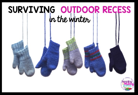 Surviving Outdoor Recess in the Winter - Reading and Writing Redhead
