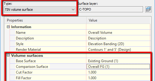 Volume Surface Tin Or Grid Autodesk Autocad Civil 3d 2020 Earthwork Calculations