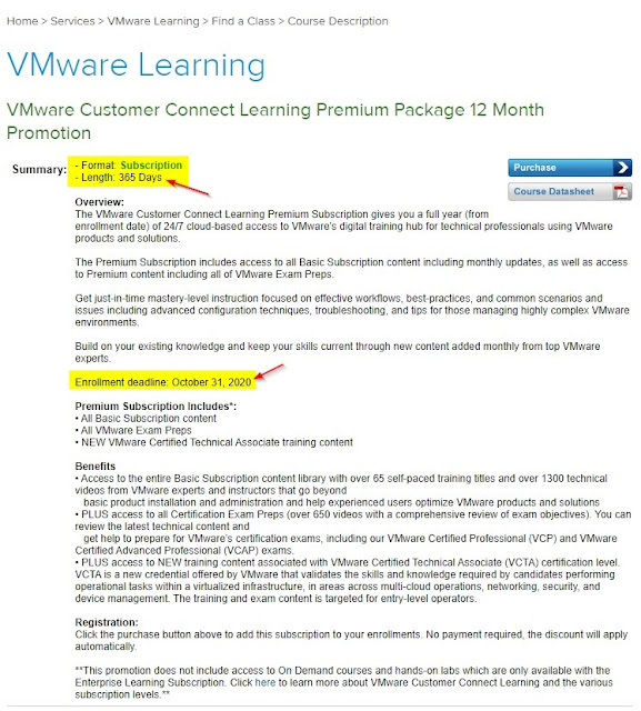 一年免費使用 VMware Customer Connect Learning Premium Package 訂閱 ~ 不自量力 の ...