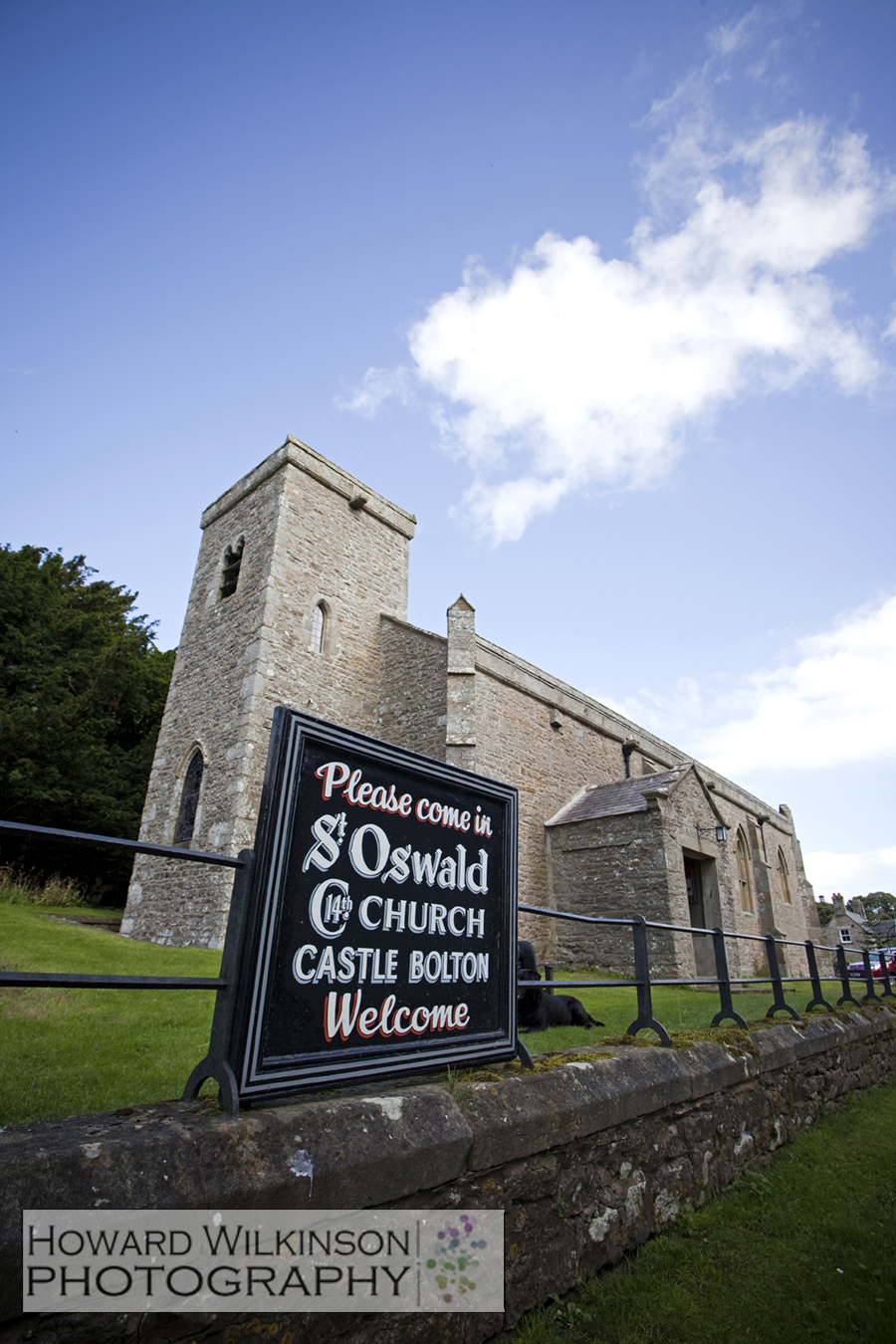 Howard Wilkinson Photography: Wedding at St Oswald Church, Castle ...