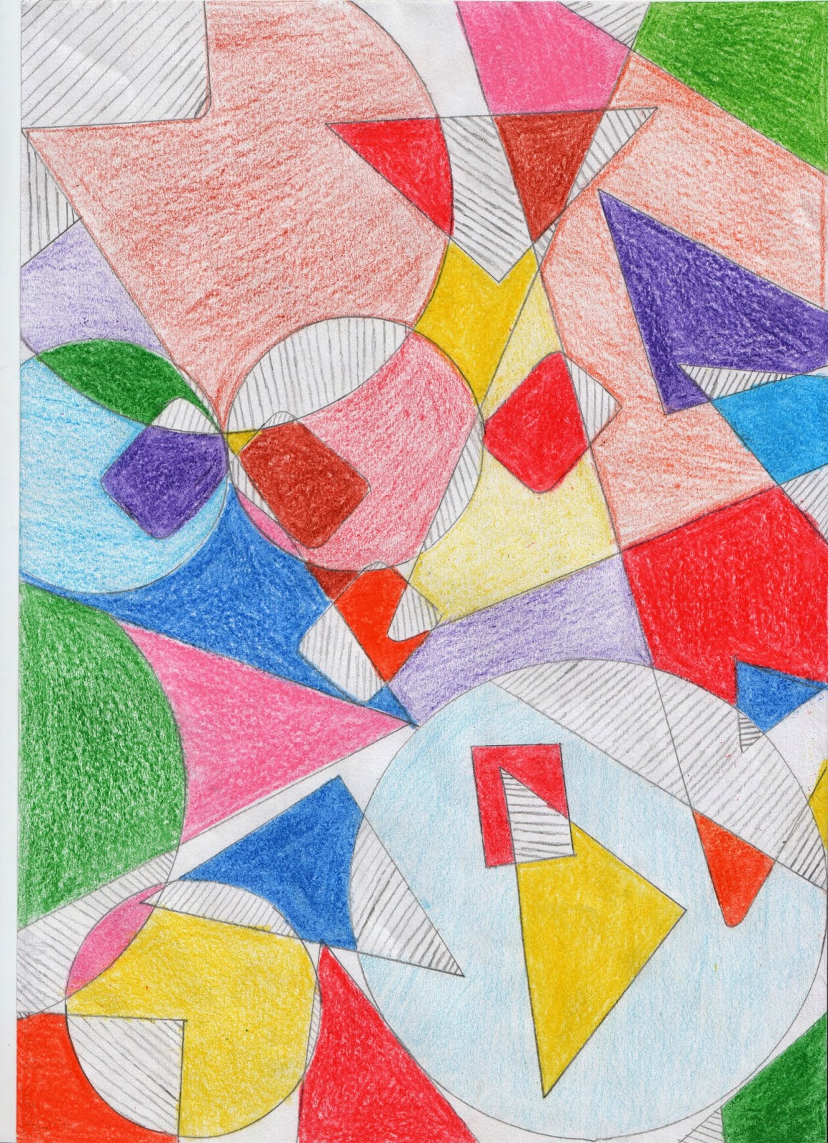 superARTE : PLÁSTICA. COMPOSICIÓN ABSTRACTA.