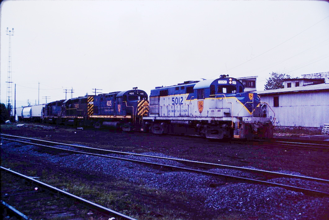 D & H "Colonie Main" layout: Roster Review: D&H RS36s in 1984