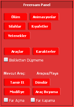 MTA SA Özel F1 Panel Scripti