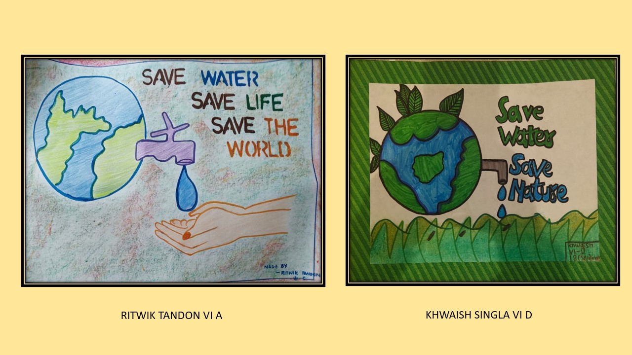 POSTERS ON WATER CONSERVATION