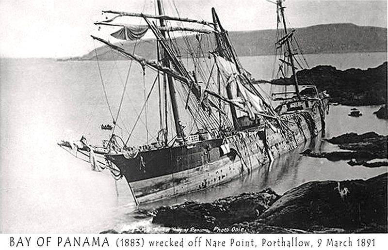 'ZIEN EN WETEN': BAAI VAN PANAMA. (TALL SHIP).