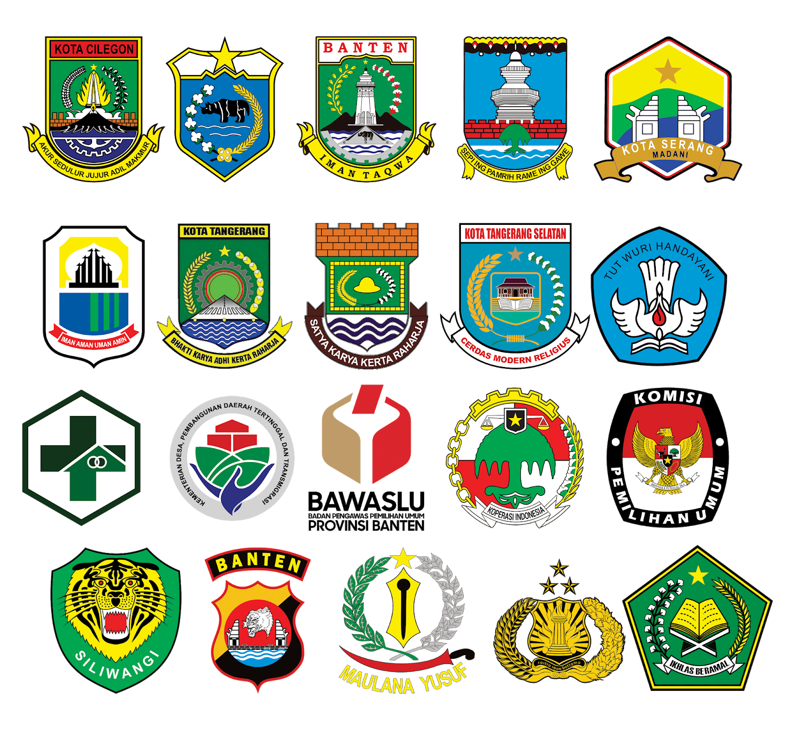 Dunia Logo : KUMPULAN LOGO BANTEN