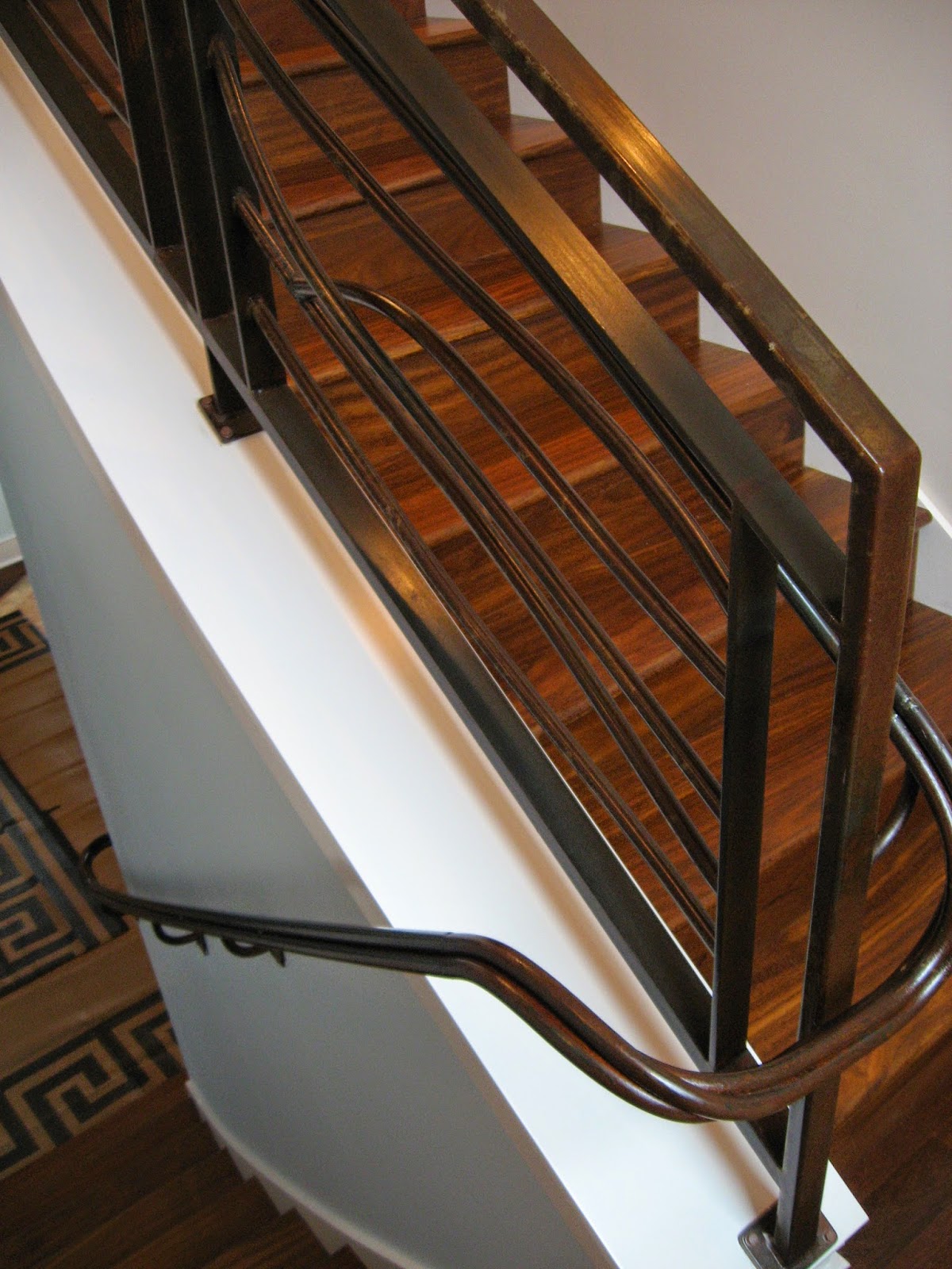 HEAVY METAL WORKS: NEW STEEL HAND RAILING