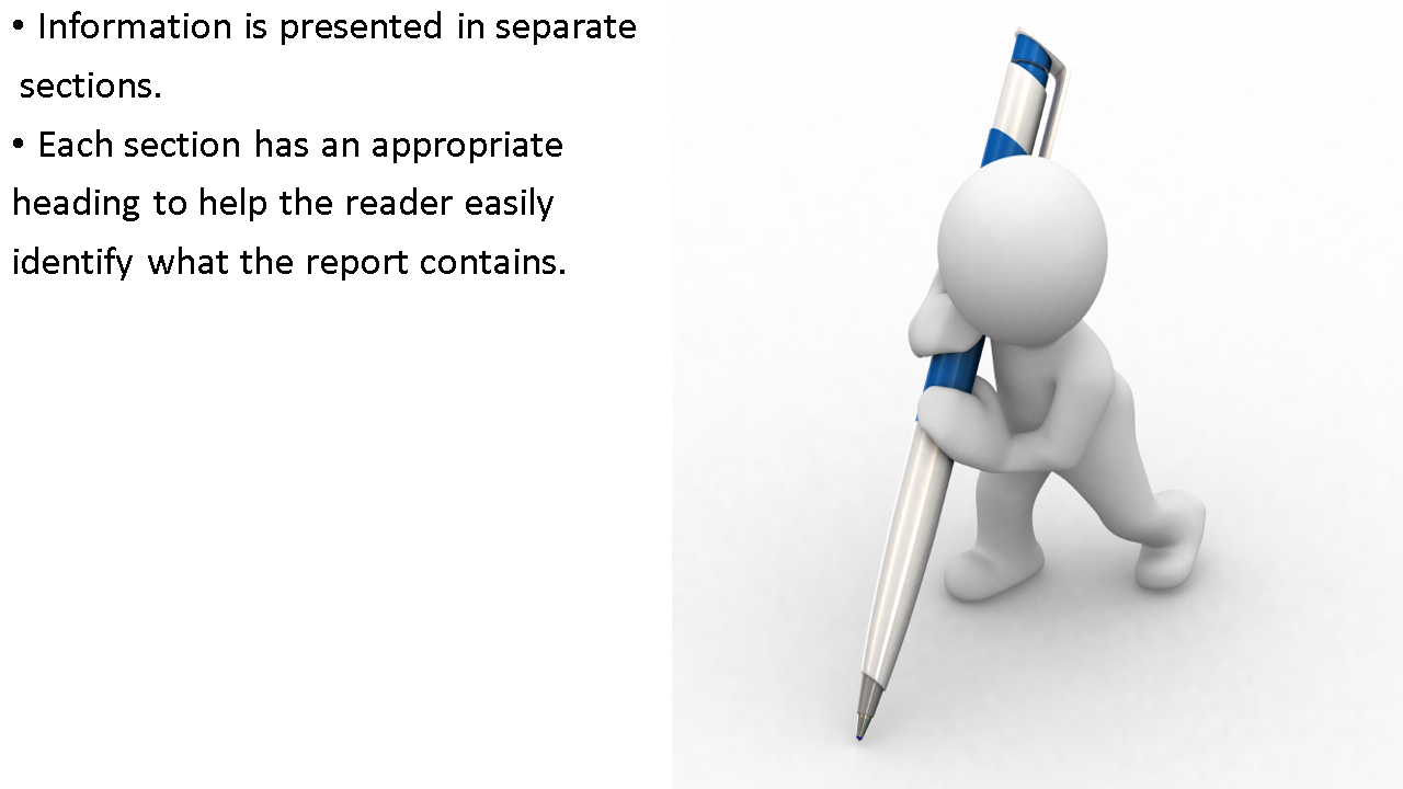 Grade 11: report writing