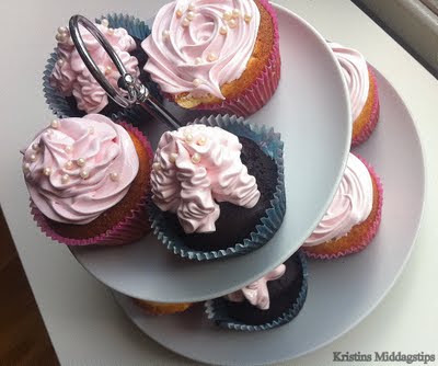 Kristins Middagstips: Cupcakes med Angel Feather Icing
