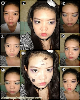 Skulls And Eyeballs: Broken (Doll) Face Makeup Tutorial