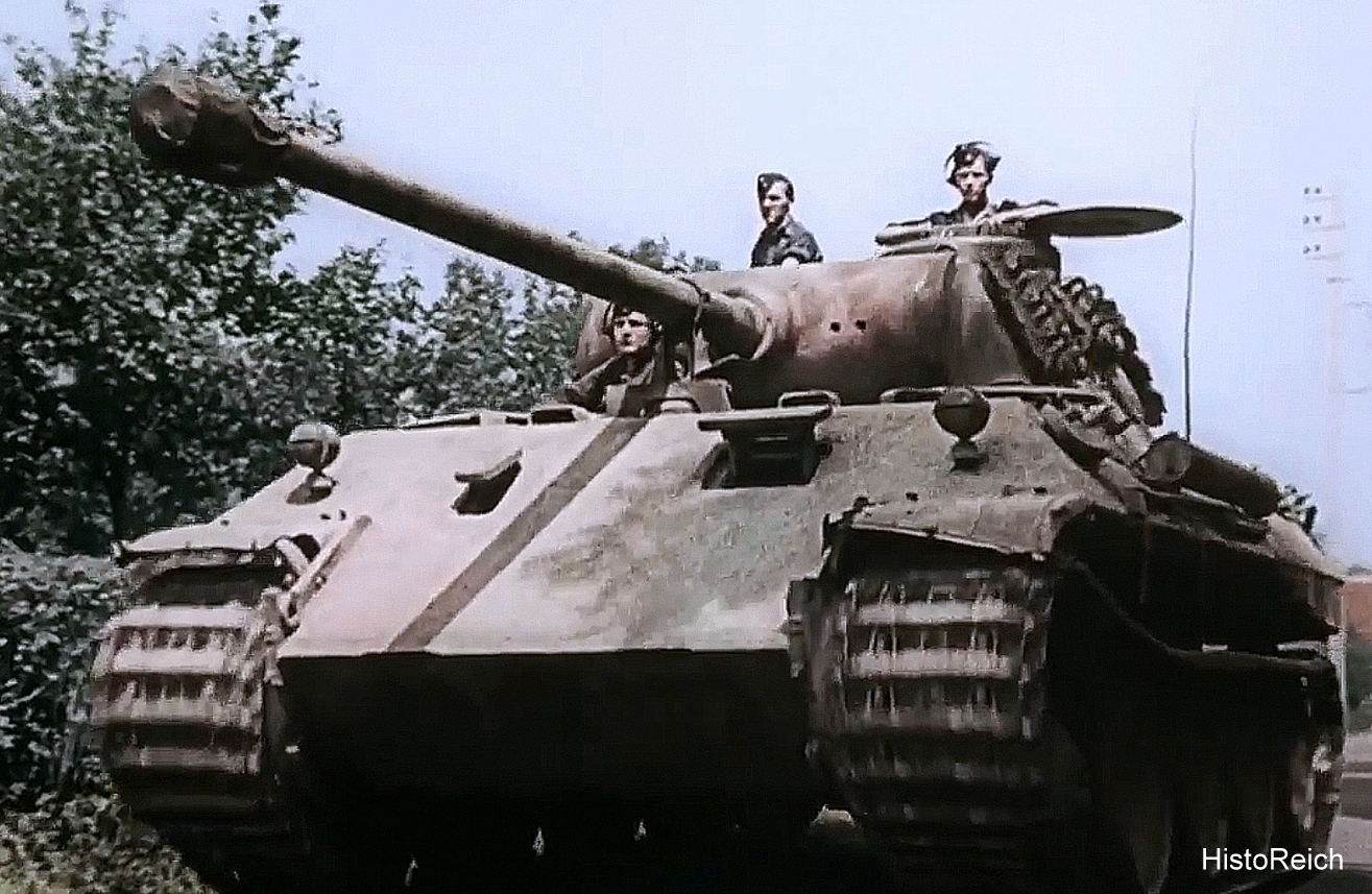 HISTOREICH: Le rare Panther Ausf D de Breda