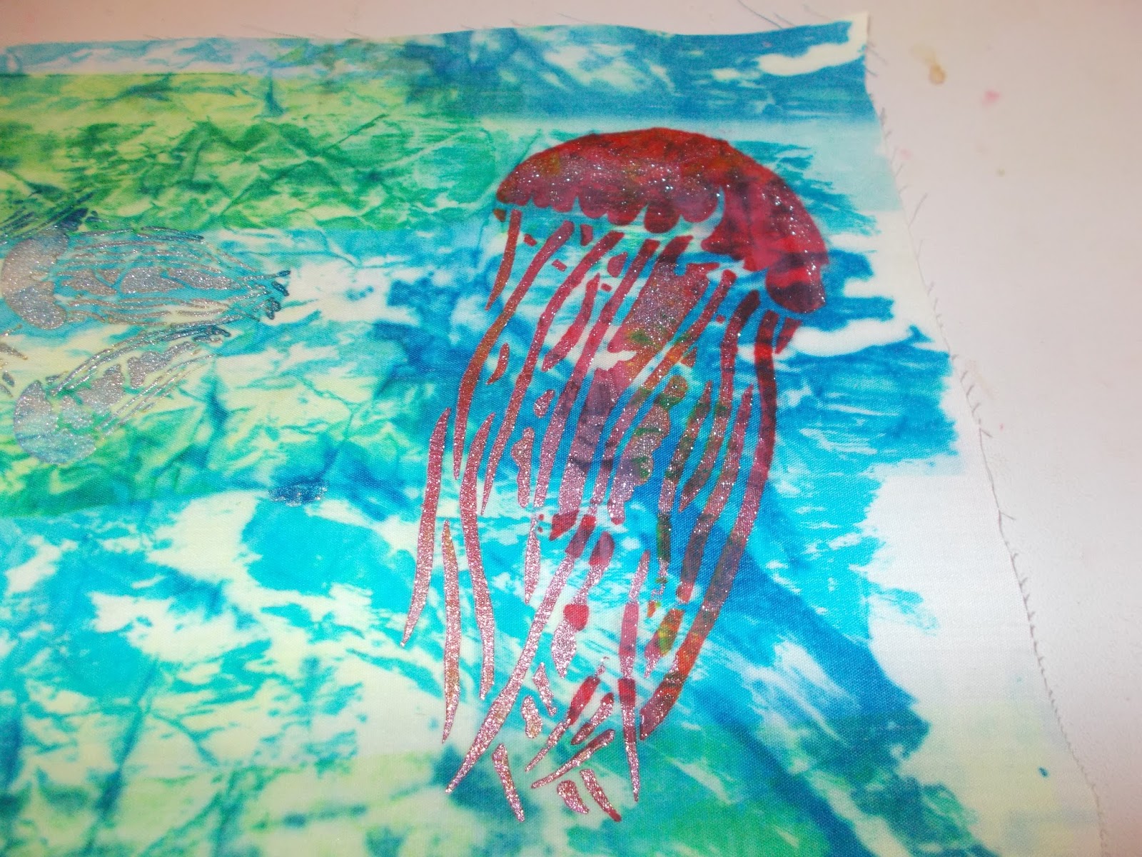 Crafting with PAWS: Under the Sea Screen Printing