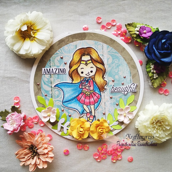 Kraftempress: Amazing women card for International Women's day