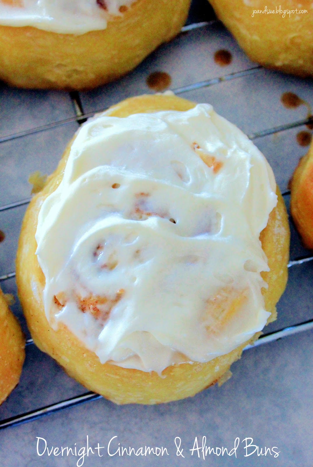 Jo and Sue: Overnight Cinnamon & Almond Buns AND Overnight Blueberry ...