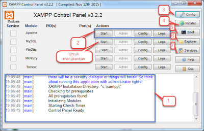 CARA MENJALANKAN XAMPP DI WINDOWS | Tips Seputar Sistem Informasi