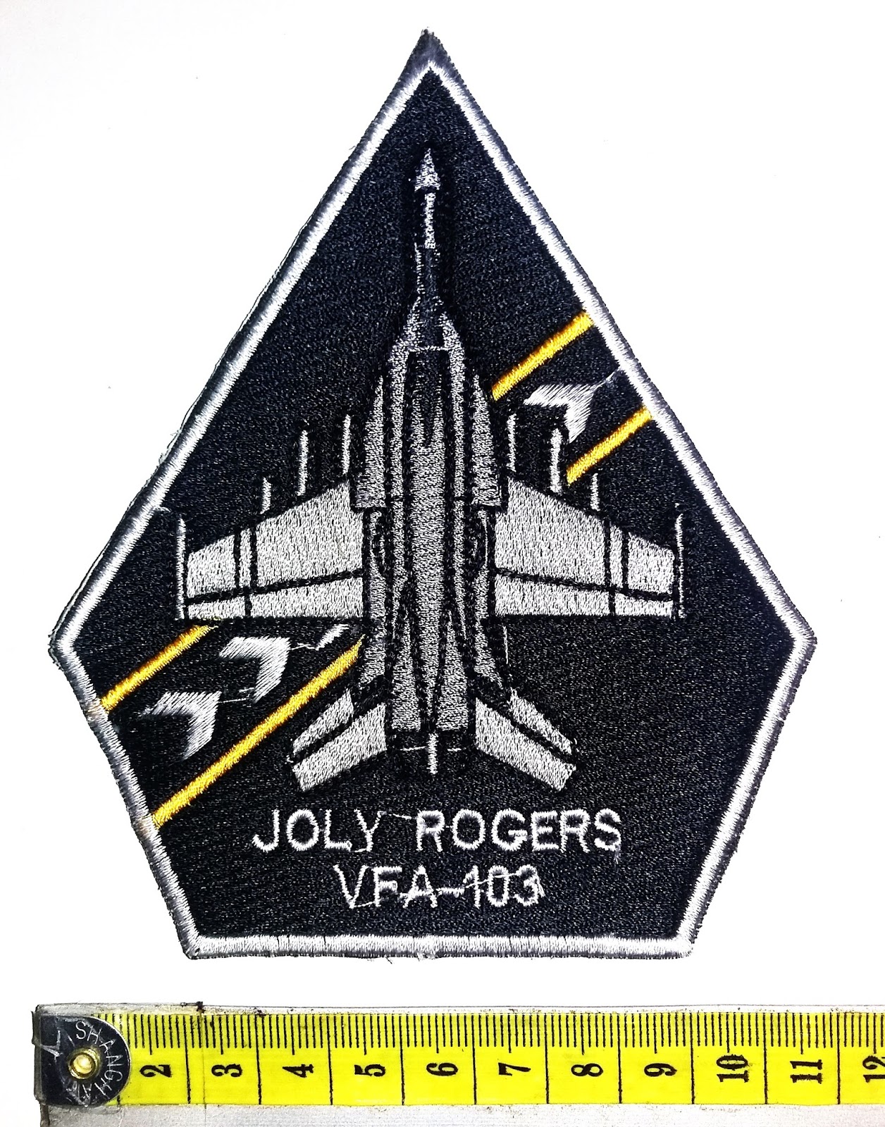 Armia Shop - Diecast & Militaria: Patch Bordir VF103 Jolly Rogers F18 ...