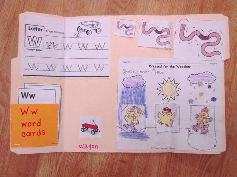 La-La's Home Daycare: Letter Ww Week