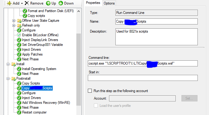 PXE booting, MDT and 802.1x