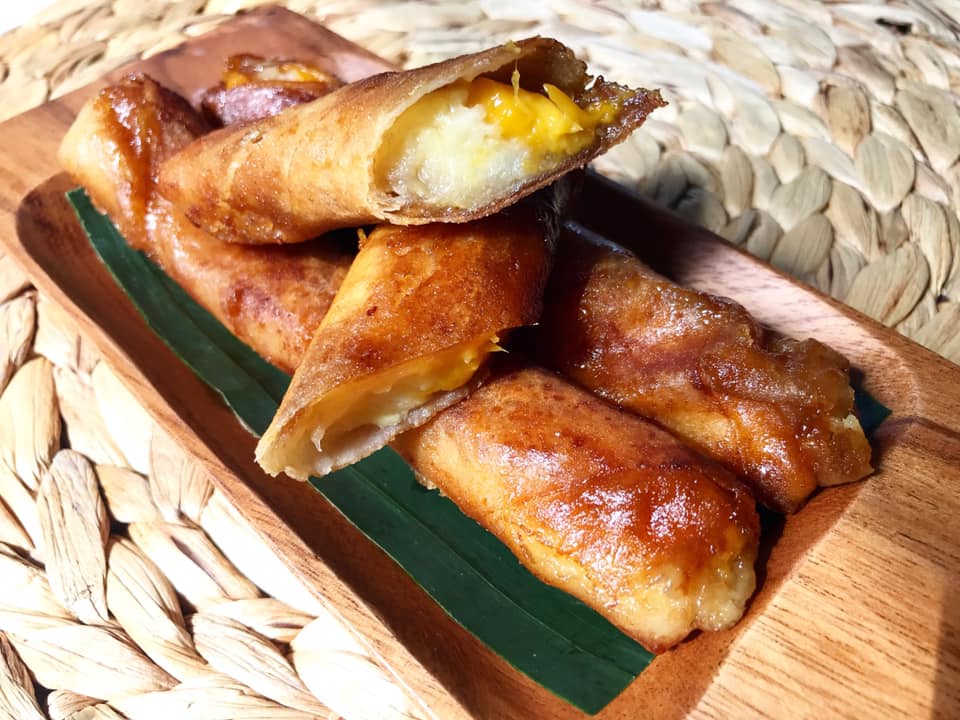 Banana Turon with Mango