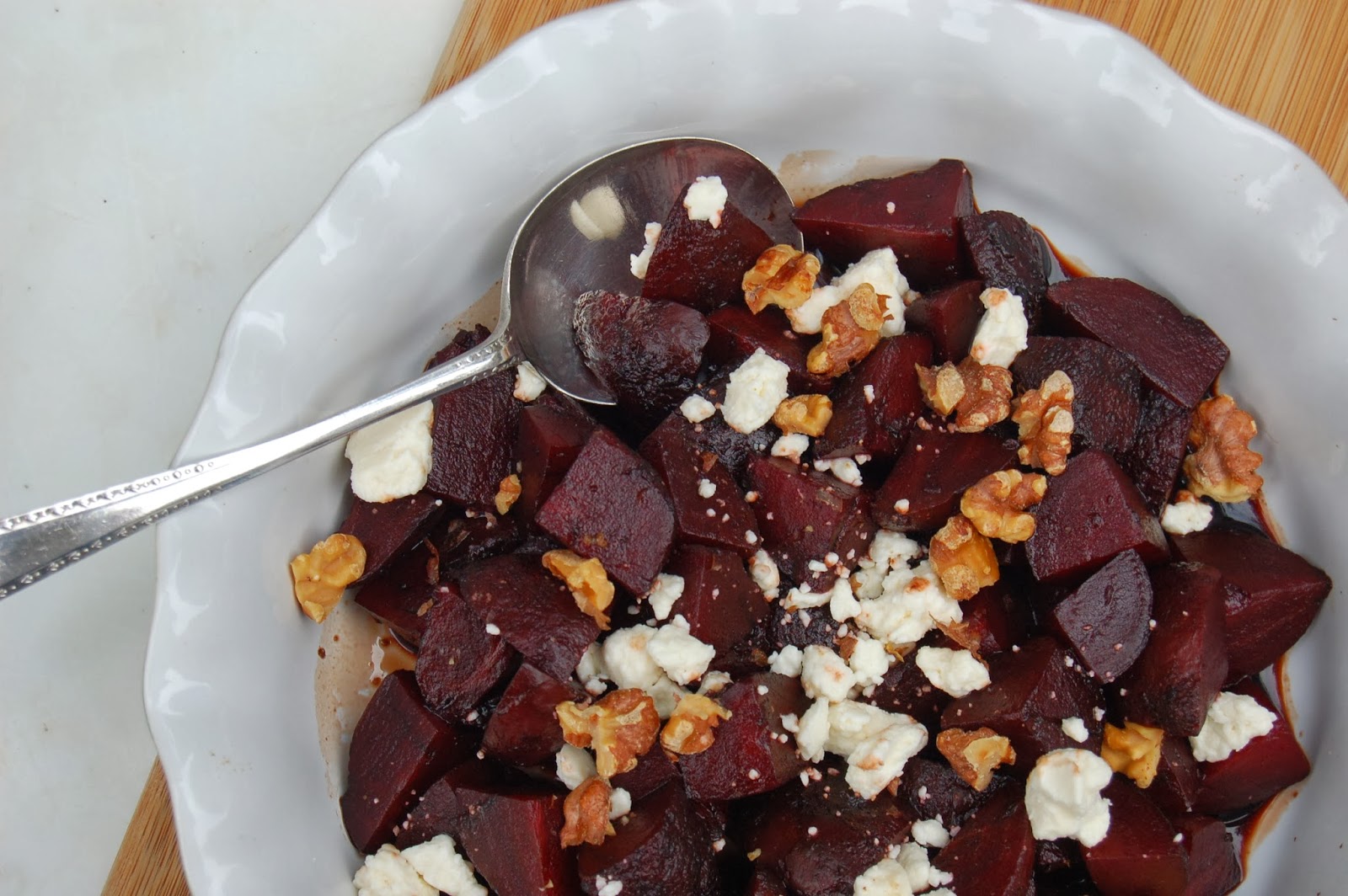 Keeping it Real with Joy: Beets with Balsamic Glaze, Goat Cheese ...